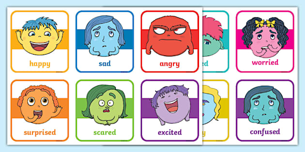 Early Years Mood Monsters Cards (Hecho por educadores)