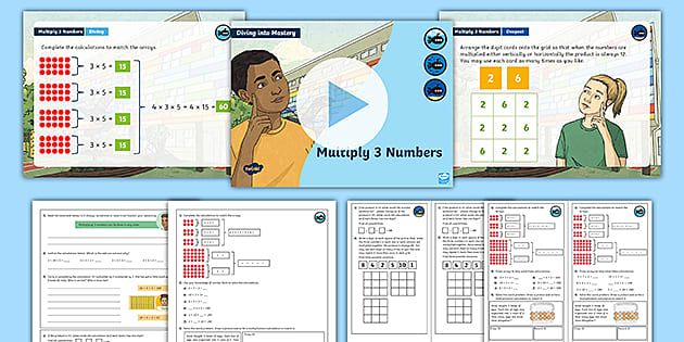 White Rose Maths Mastery Supporting Year 4 Multiply 3 Numbers White Rose Maths Mastery Supporting Year 4 Multiply 3 Numbers