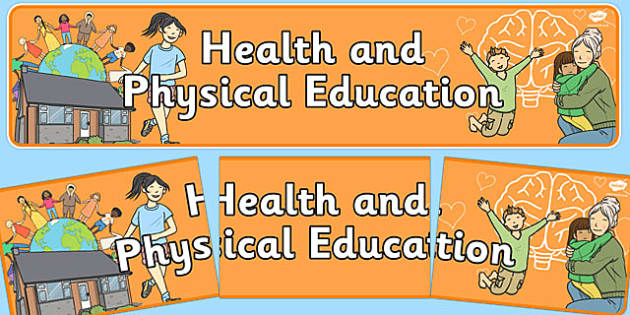Health and Physical Education Display Banner NZ - Twinkl