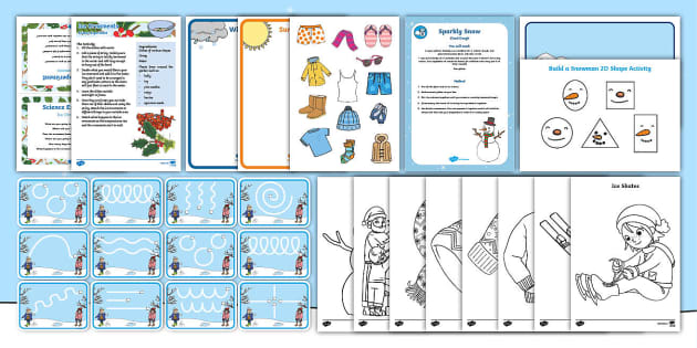 EYFS Winter Resource Pack (Ages 2-3) (teacher made)