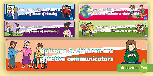 My Time, Our Place Learning Outcomes Display Banner Set