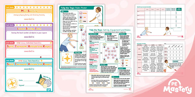 PE Mastery: Stage 1 Ball Skills Competition / Tournament Pack