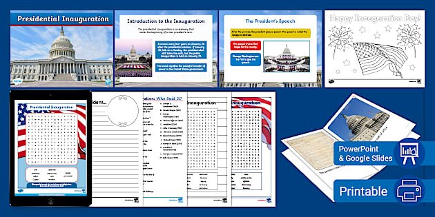 2025 Presidential Inauguration: FREE Teaching Resources and Activities