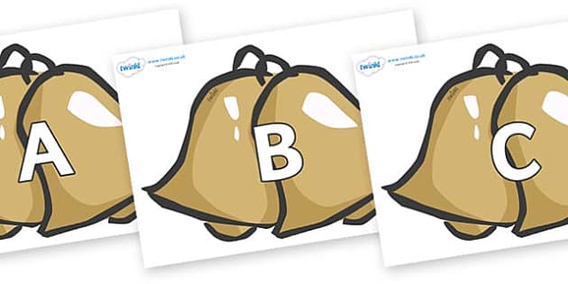 A-Z Alphabet on Bells