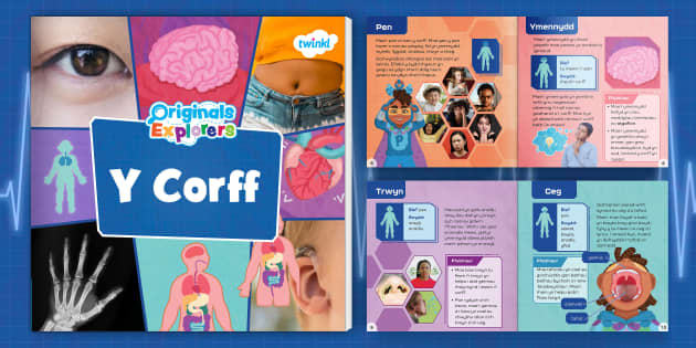 Y Corff: eLyfr (professor feito) - Twinkl