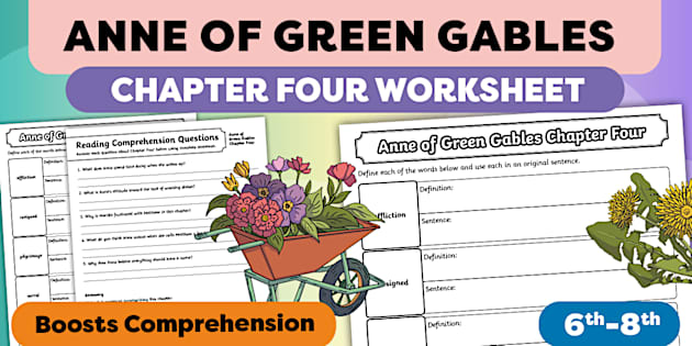 anne of green gables comprehension