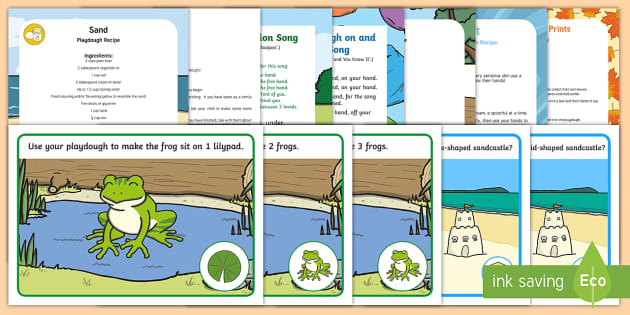 Modelling Dough Learning Activity Pack (Teacher-Made)