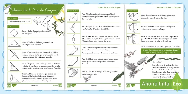 Paloma De Origami