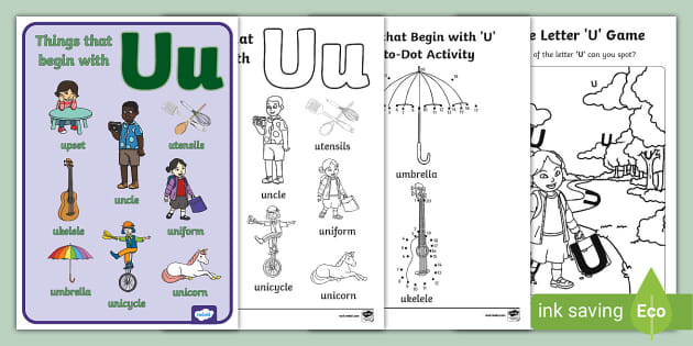 FREE Things That Begin With U Worksheets Pack Twinkl Resources FREE Things That Begin With U Worksheets Pack Twinkl Resources
