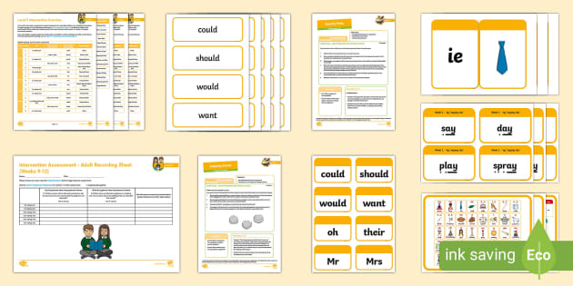 Level 5 Intervention Supporting Resources Pack - Twinkl