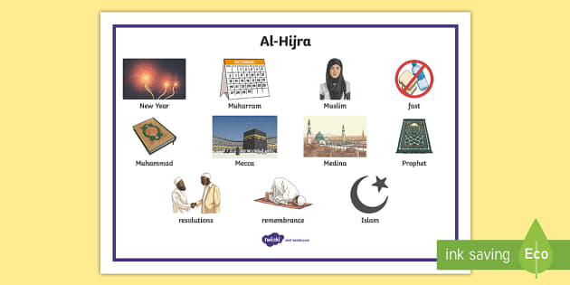 Al-Hijra Word Mat (teacher made)