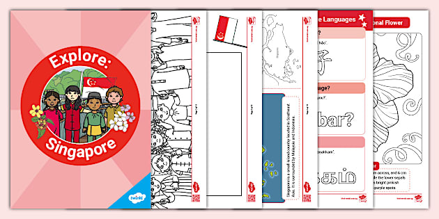 Explore : Singapore Activity Booklet (teacher made) - Twinkl
