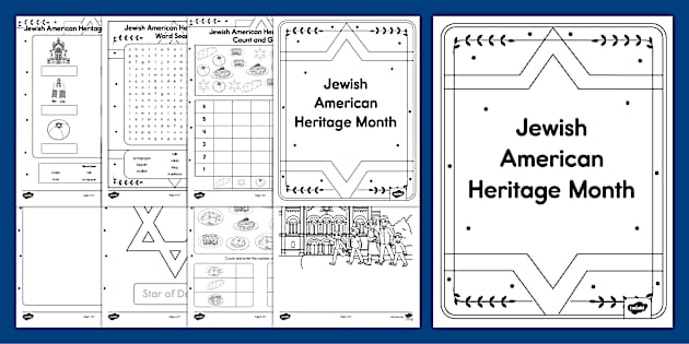 Jewish American Heritage Month Activity Booklet - Twinkl