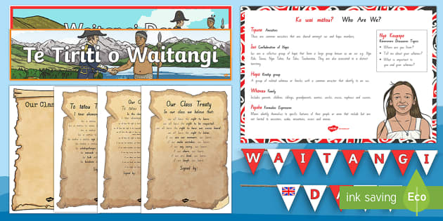 Waitangi Day Display Pack -Teaching Resources / Decorations