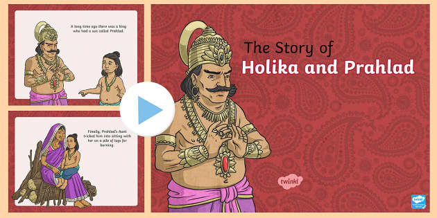 Hindu Dharma Story of Holika and Prahlad PowerPoint - Story of Holika and