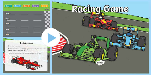 Car Race Plenary PowerPoint (teacher made)