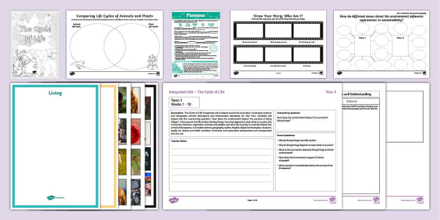 The Cycle of Life IU Yr 4 Wk 1-2 (teacher made) - Twinkl