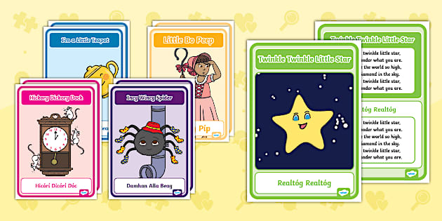 Gaeilge Nursery Rhymes Pack (teacher made) - Twinkl