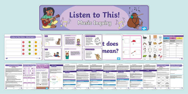 Listen to This! Year 0-4 Music Inquiry Pack & Overview