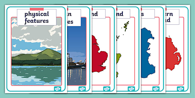 Geo Wonderers KS1 The UK Display Posters Lesson Four