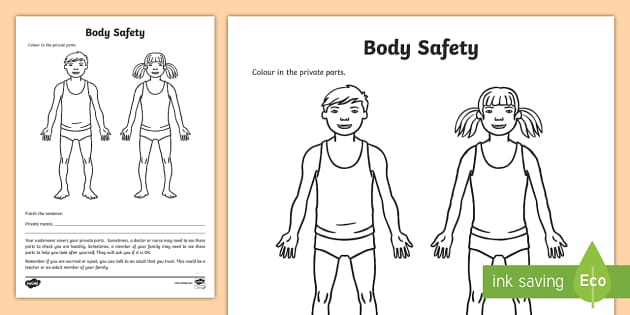 Body Safety Activity (teacher made)