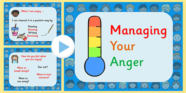 Managing Anger and Conflict PowerPoint (teacher made)