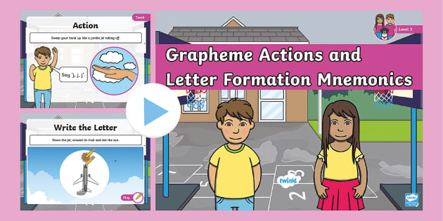 Letter Formation PowerPoint Level 3 Twinkl Phonics