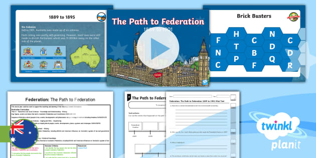 The Path to Federation Year 6 Lesson Pack | HASS | Twinkl