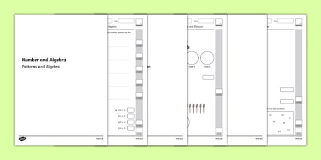 Year Three Number and Algebra Assessment Pack-Australia