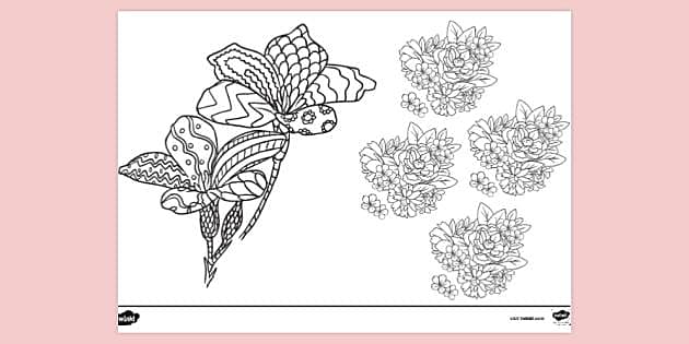 Mindfulness Colouring Page | Colouring Sheets (teacher made)