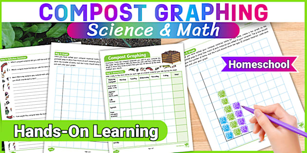 Compost Graphing Worksheet for Older Children (teacher made)