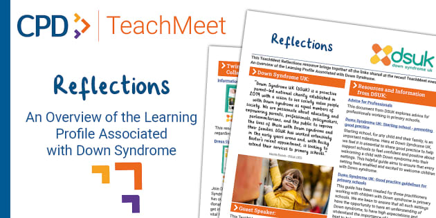 FREE! - TeachMeet Reflections - An Overview of the Learning Profile Associated
