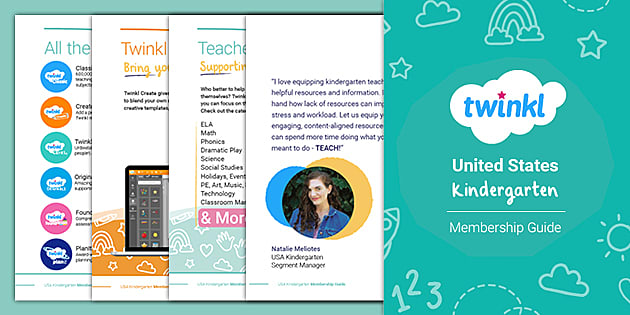 FREE Kindergarten Membership Guide for Teachers | USA