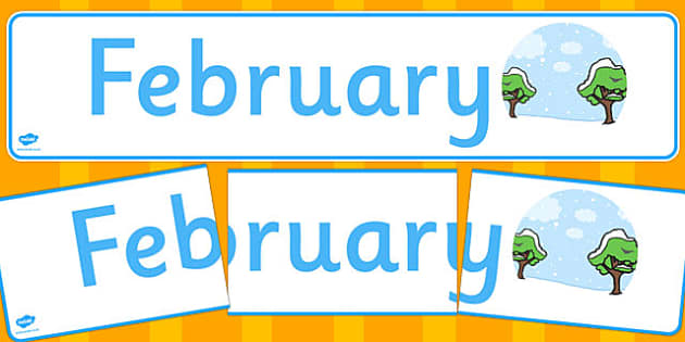 👉 February Display Banner (teacher made) - Twinkl