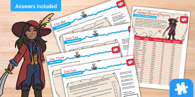 The Mystery of the Missing Pirate Treasure - Kids Puzzles