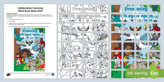 CBCA Book Week Collaborative Art Activity (teacher made)