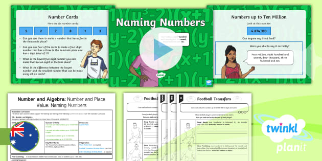 Year 4 Number and Place Value: Read and Write Numbers Lesson