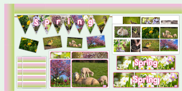 Printable Spring Classroom Decorations | Twinkl USA - Twinkl