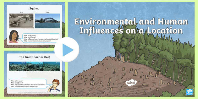 Environmental and Human Influences PowerPoint - Twinkl