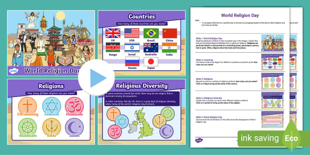 World Religion Day Assembly KS1 - RE Resources - Twinkl
