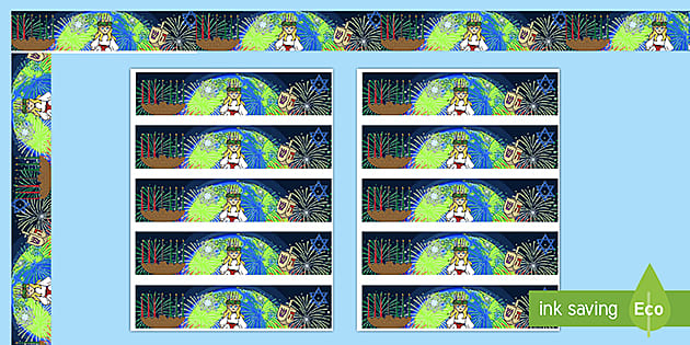 Holidays Around the World Bulletin Board Borders