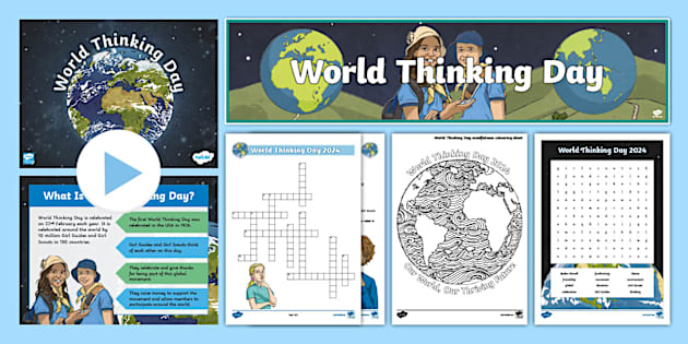 World Thinking Day Activities - KS2 Activity Pack - Twinkl