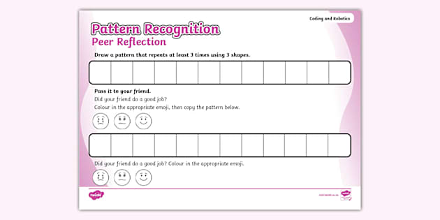 Robotics And Coding Pattern Recognition 3x3 Peer Review