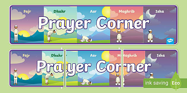 Prayer Corner Display Banner (teacher made) - Twinkl