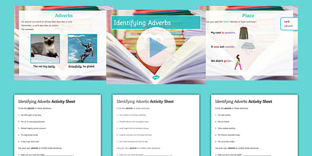 Identifying Adverbs Resource Pack | KS3/4 English | Beyond