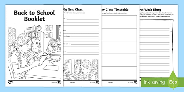 KS2 Back to School Activity Booklet (teacher made) - Twinkl