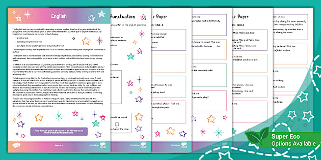 11 Plus English Papers (PDFs with Answers Included) - Twinkl