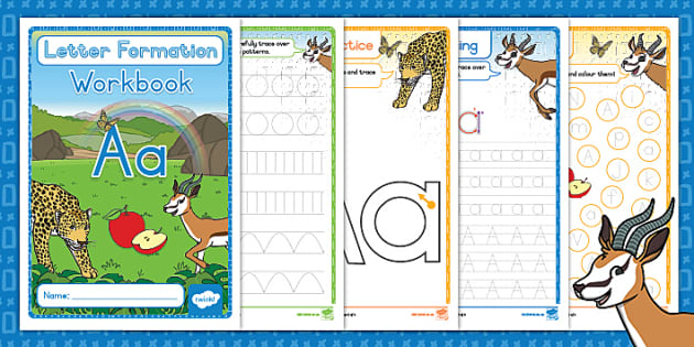 Grade 1 Letter Formation Workbook - Aa (teacher made)