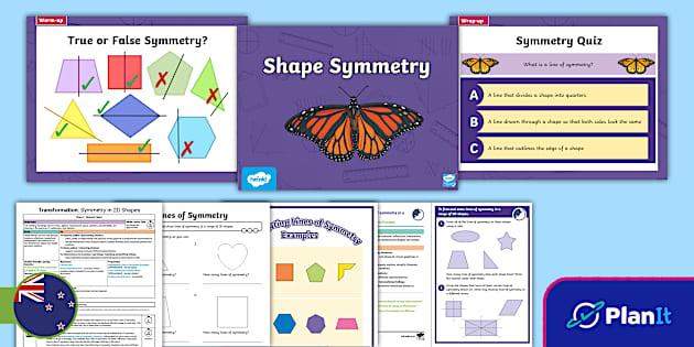 Phase 2 Space: Transformation (Symmetry in 2D Shapes) Lesson 2
