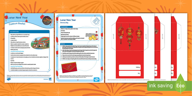 Lunar New Year Treasure Basket Ideas | Twinkl (teacher made)